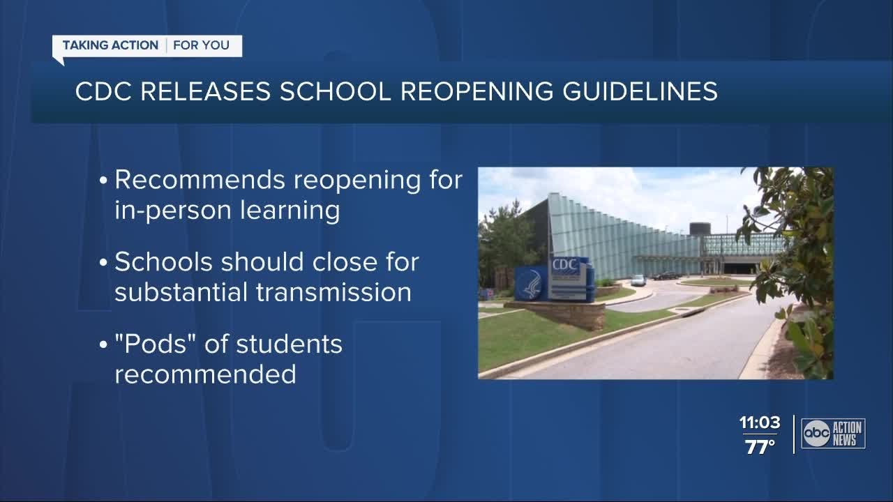 CDC emphasizes reopening schools in new guidance that contradicts past ...