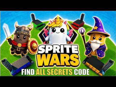 SPRITE WARS ZONE WARS MAP FORTNITE CREATIVE - FIND ALL SECRETS CODE (SPRITE CODE)