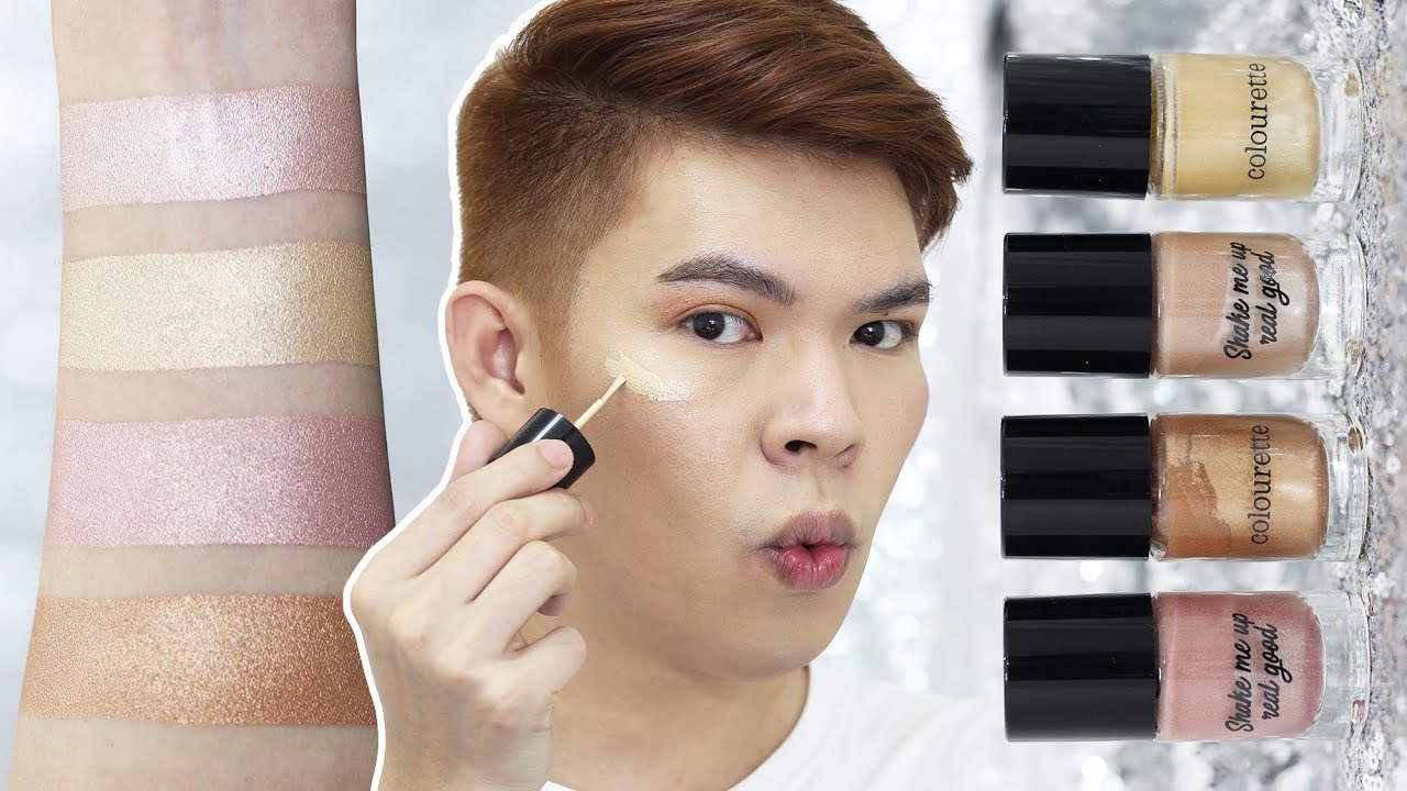 NAKAKALOKA... COLOURETTE SHIMMERTINT LIQUID HIGHLIGHTER REVIEW | Kenny ...