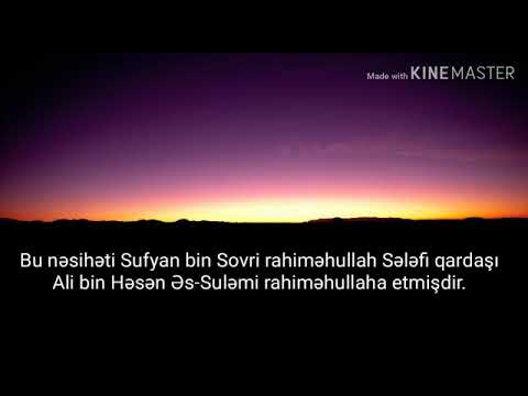 QARDAŞ QARDAŞA BELE NESİHET EDER ALLAH UÇUN.ELHEMDU LİLLEH