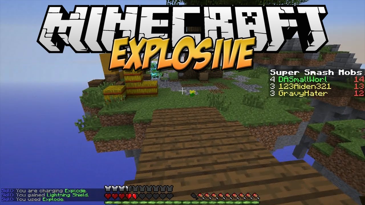 Super Smash Mobs - Creeper Fight - YouTube