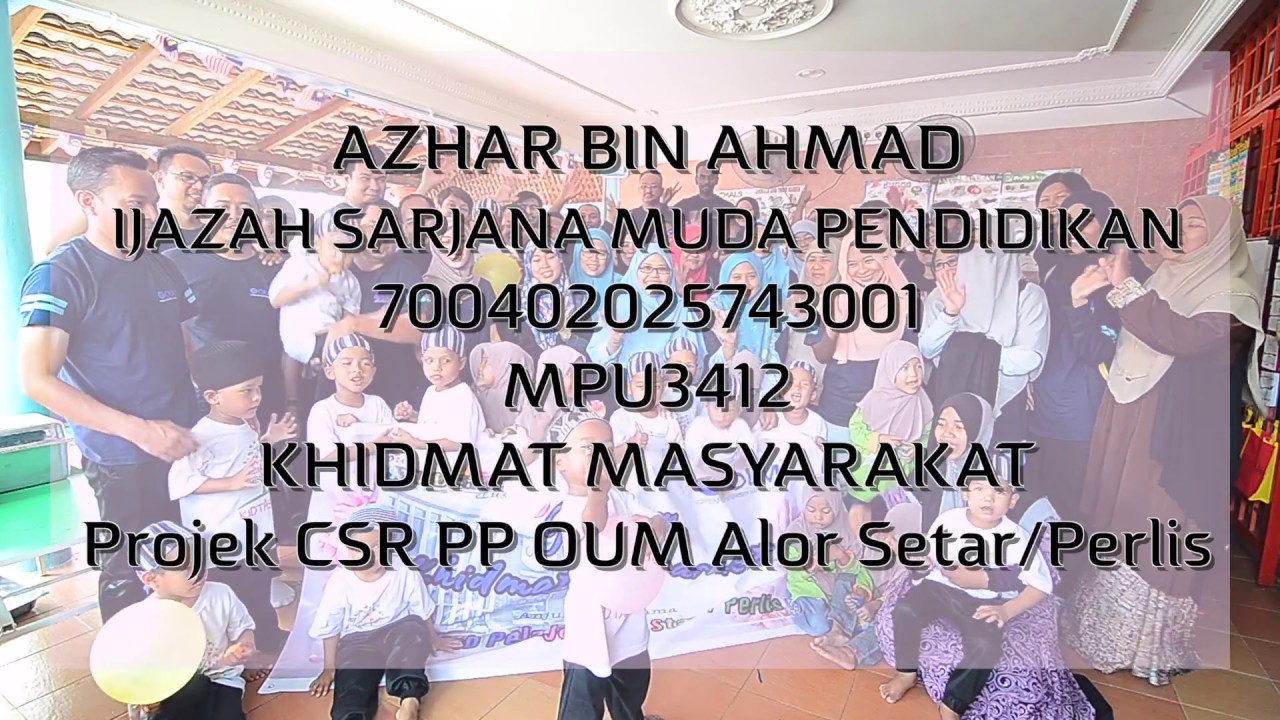 AZHAR BIN AHMAD - YouTube