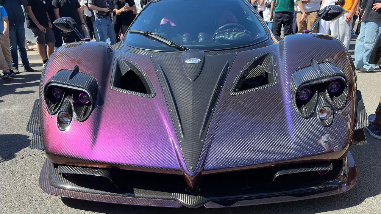 One of One Pagani Zonda AY at Cars ‘N Copters 2024 “Full Carbon Fiber ...