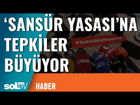 'Sansür Yasası'na Tepkiler Büyüyor