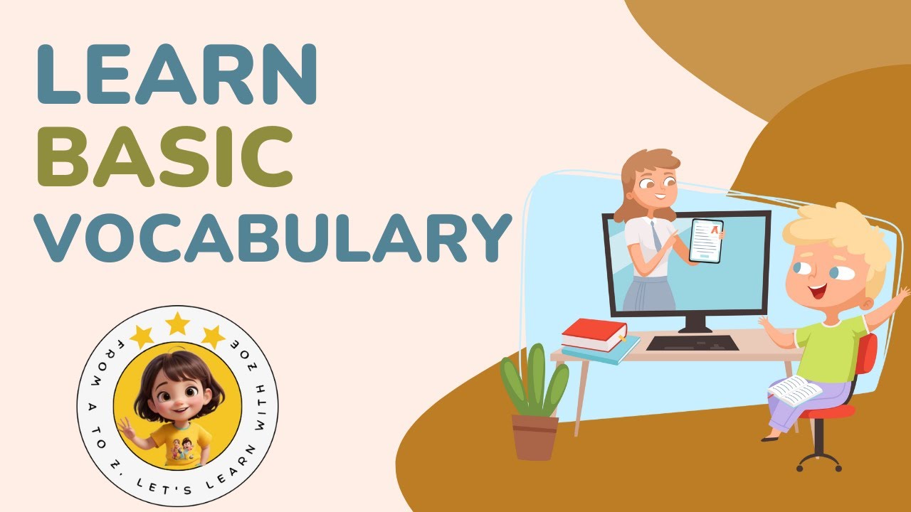 Learn Basic Vocabulary Part 1 | Belajar Kosakata Dasar Sehari-hari ...