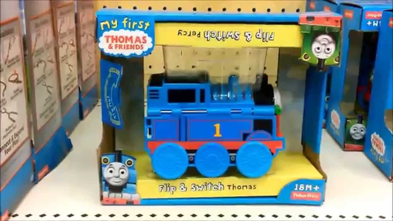 Thomas the Train & Friends Flip and Switch Percy Thomas el tren - YouTube