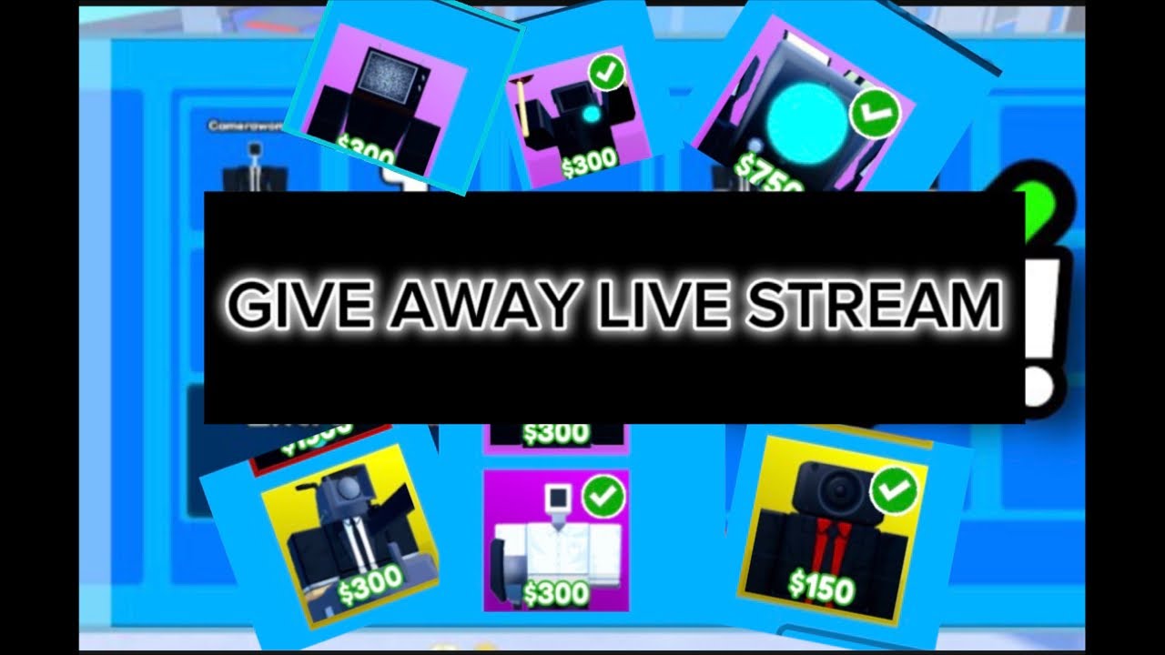 GIVE AWAY STREAM FOR UNITS THEN AFTER THE GIVE AWAY I WILL BE PLAYING ...