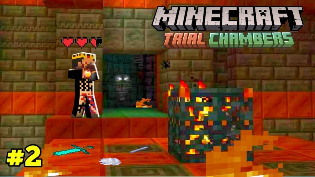 RAIDING OUR FIRST TRIAL CHAMBER! - Minecraft survival series - YouTube