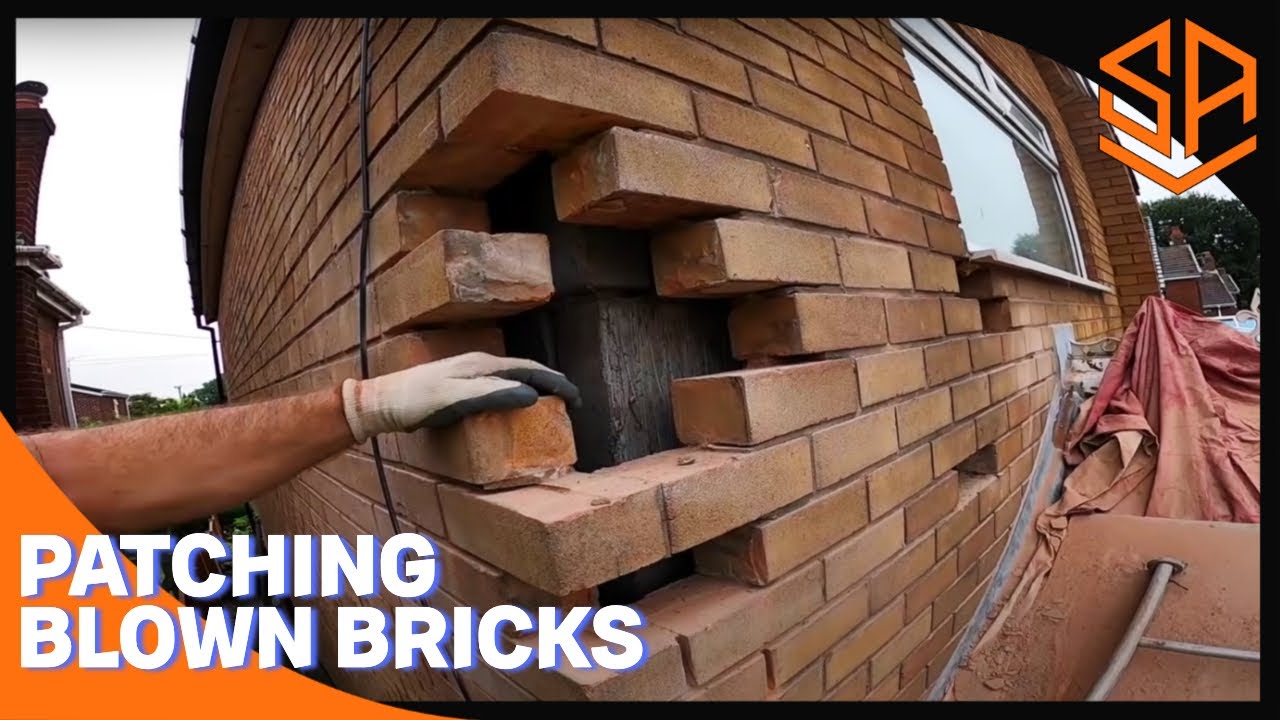 REPAIRING SOME FROST DAMAGED BRICKWORK - YouTube