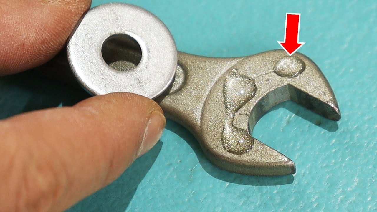 Just Put Steel Washer with Glue on the Wrench and You Will be Amazed ...