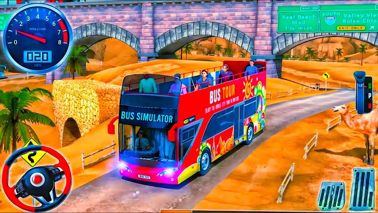 Modern Bus Driving Simulator 3D - Offroad Real Coach Bus Drive ...