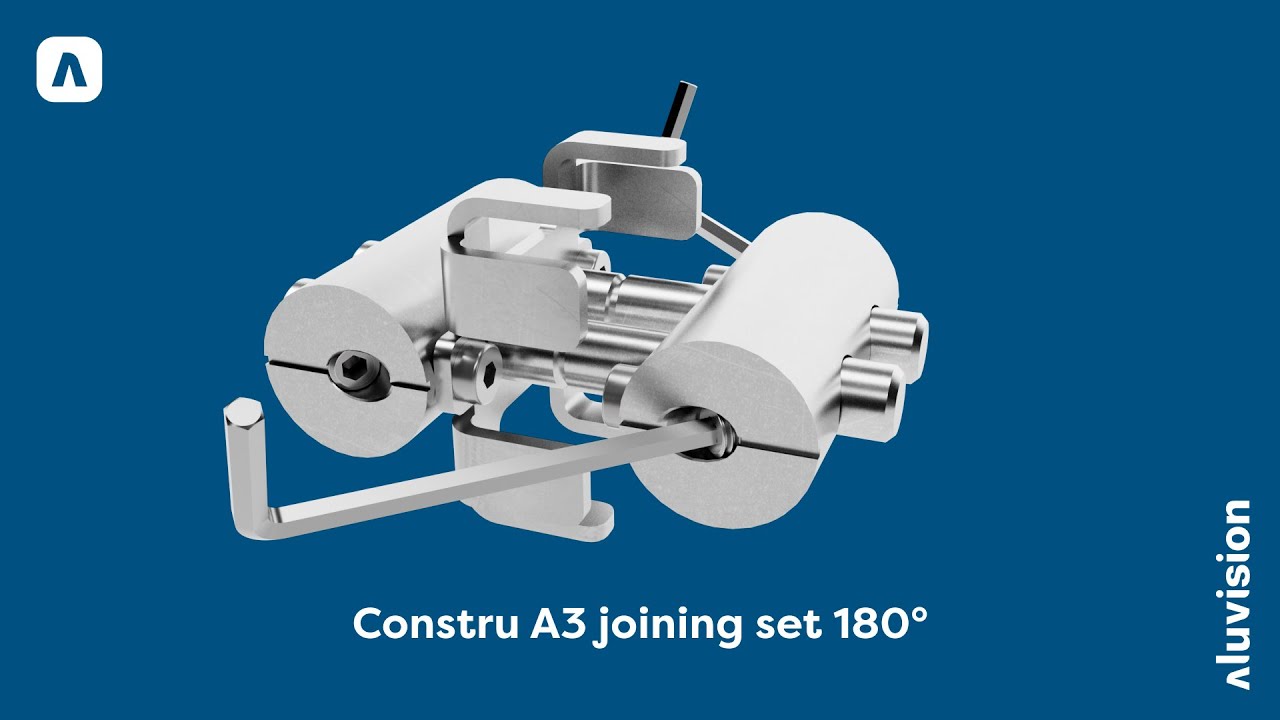 Constru A3 joining set 180° - YouTube