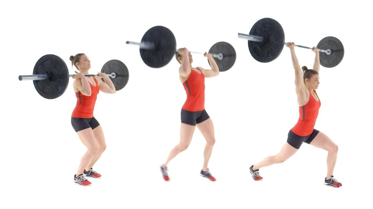 Split jerk - YouTube