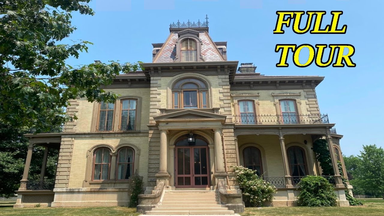 David Davis Victorian Mansion Tour - YouTube
