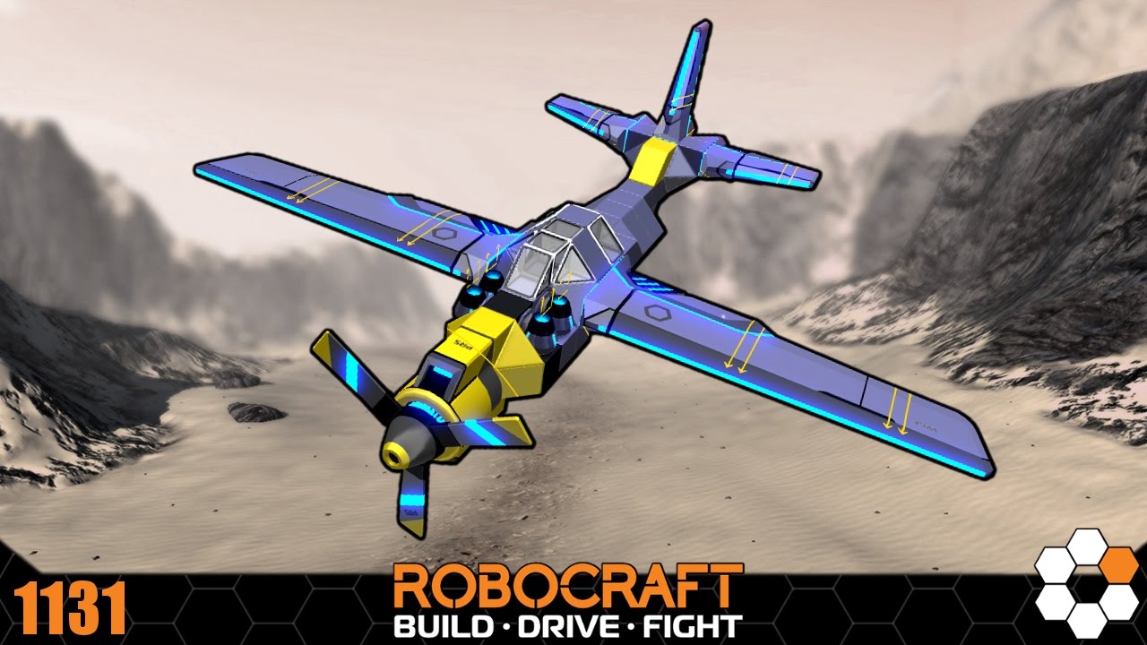 Sweet plane mate - Robocraft - YouTube