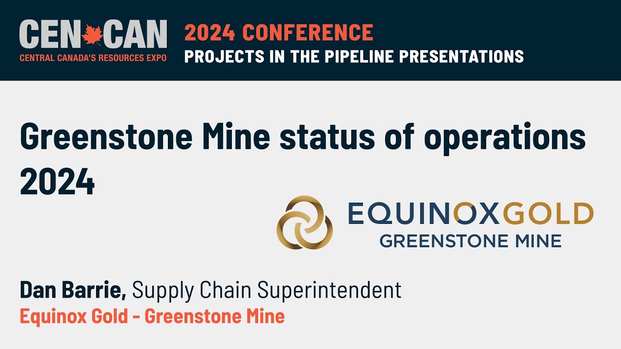Greenstone Mine status of operations 2024 - YouTube