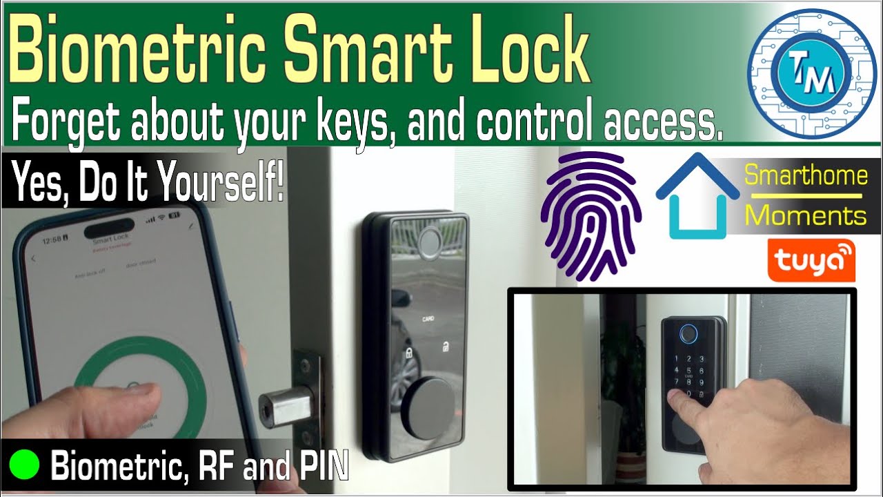 Biometric Smart Lock - Deadbolt type - How easy is it to install? Smart ...