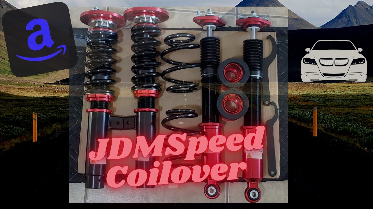 Installing BMW E46 coilovers Amazon (JDMSPEED) brand. - YouTube