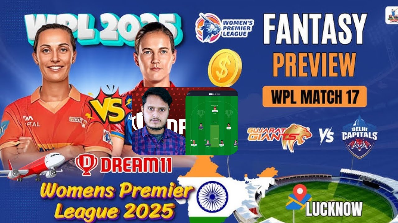 GG-W vs DC-W DREAM11 TEAM WPL MATCH | Grand league prediction | Today ...