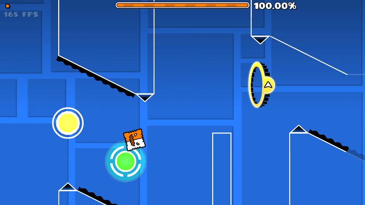 Time Leaper Layout (extended version update 1) by me | Geometry Dash ...