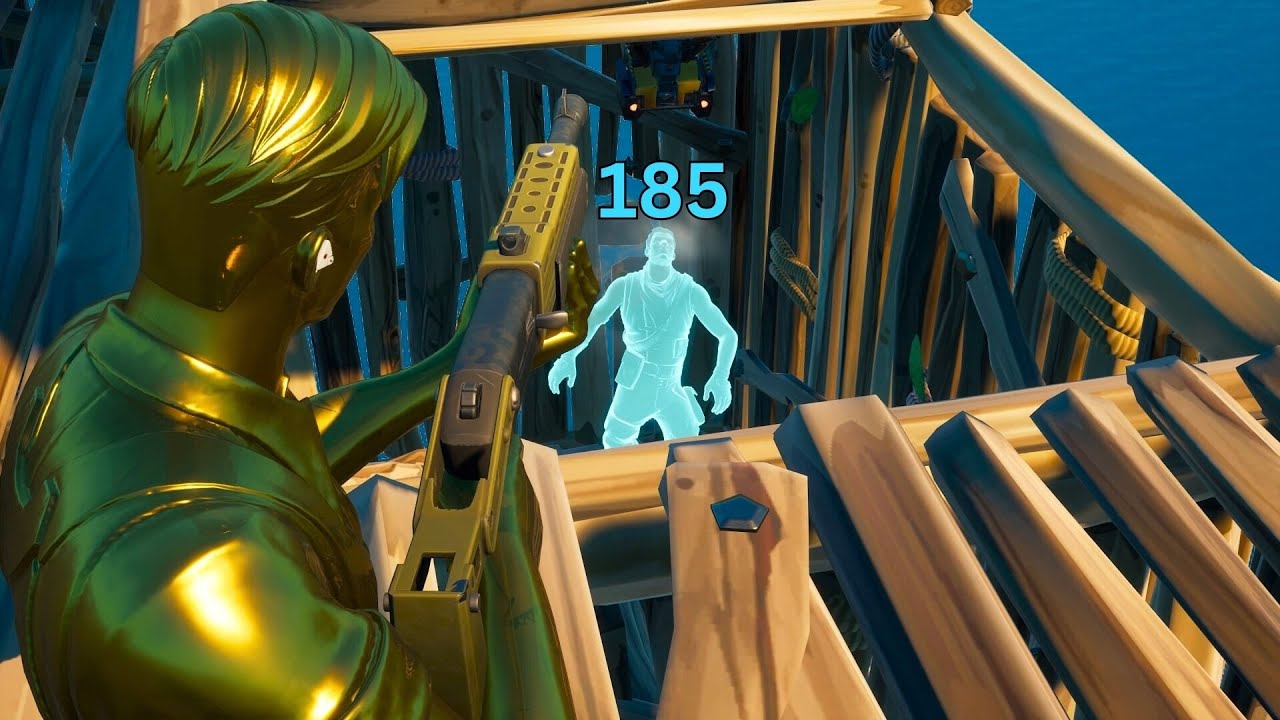 Fortnite montage but every shot is max damage - YouTube