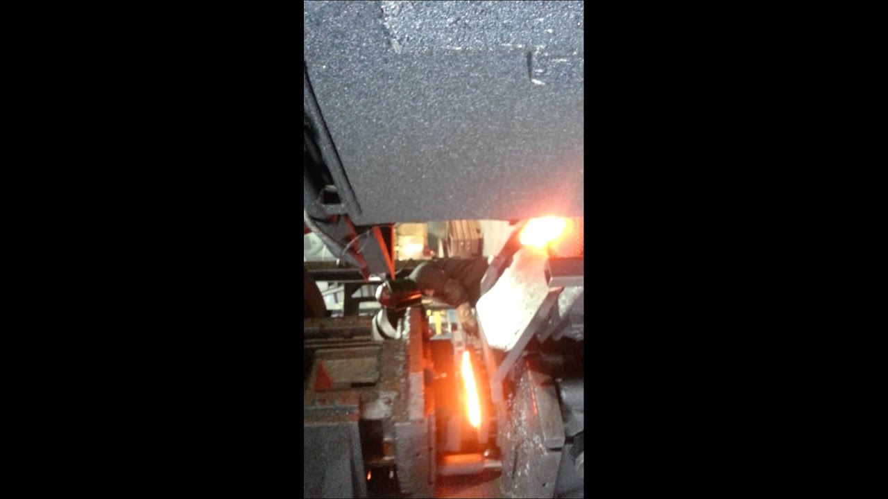 Drop hammer - press forge - impact forge - YouTube