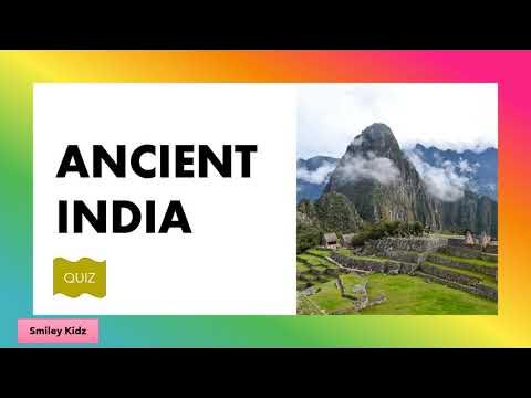 ANCIENT INDIA QUIZ | ANCIENT INDIA | CLASS 4 SOCIAL | - YouTube