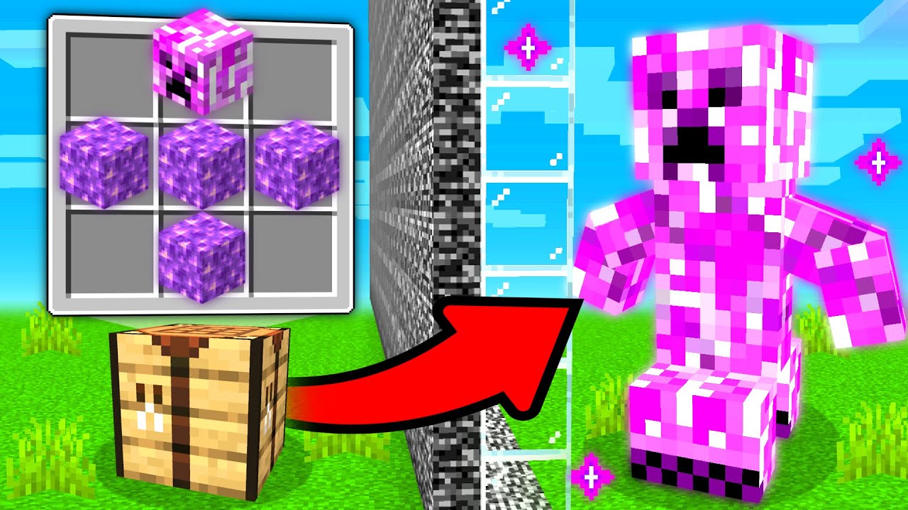 MOB BATTLE But I Can CRAFT Mobs!! - YouTube