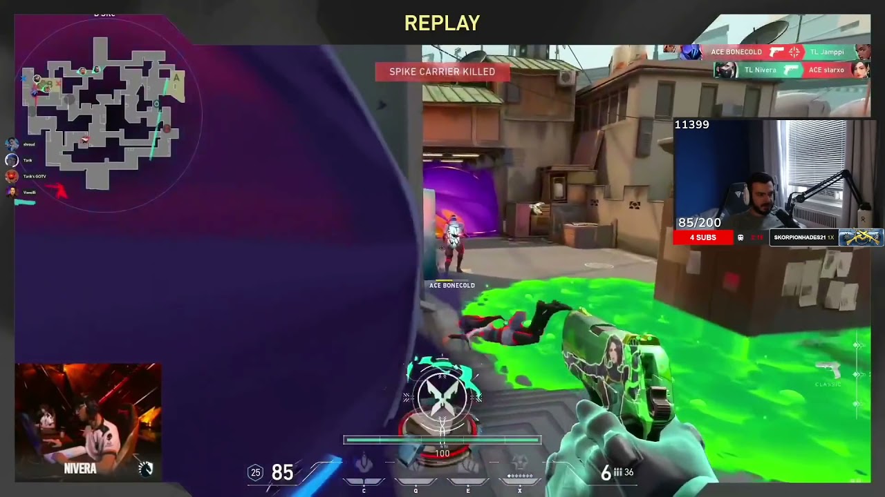 ScreaM motivates TL while down 2-11 to ACEND...(Map 2) - YouTube