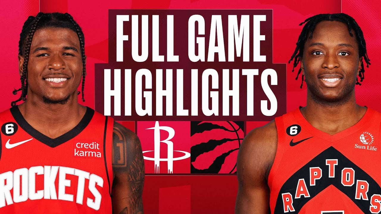ROCKETS at RAPTORS | NBA FULL GAME HIGHLIGHTS | November 9, 2022 - YouTube