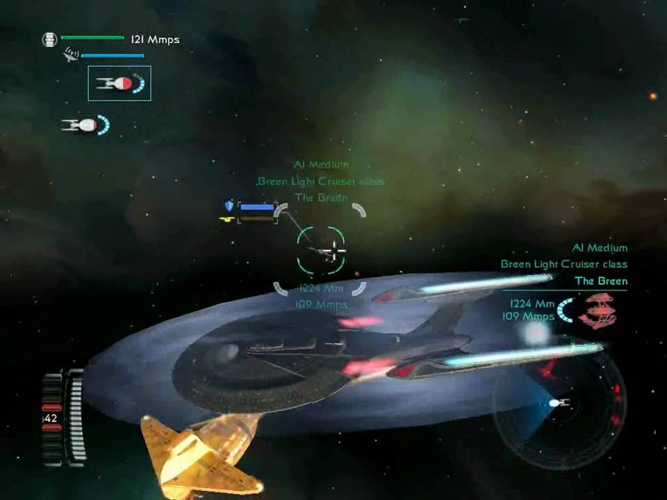 Star Trek Legacy: Sovereign, Nemesis Refit - YouTube