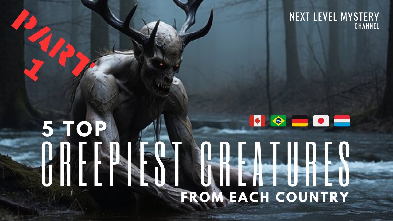 5 CREEPIEST MYTHICAL CREATURES FROM EACH COUNTRY - part 1 - YouTube