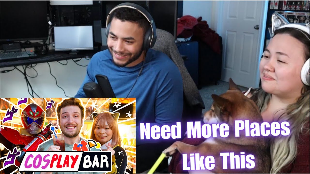 I Tried Japan's Cosplay Bar Ft. Shibuya Kaho | CDawgVA Reaction!! - YouTube