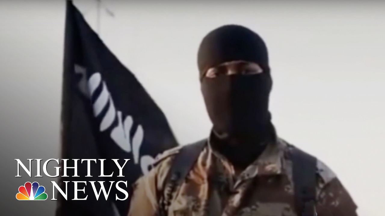 ISIS Fighter In Video Believed To Be American | NBC Nightly News - YouTube