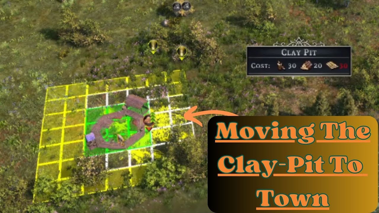 Bringing The Clay Pit Into Town⛏ #farthestfrontier - YouTube