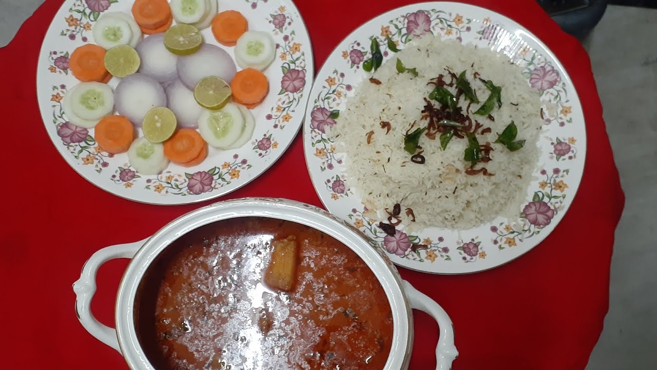 Hyderabadi style/ Mutton khorma /Zeera rice/ RECIPE /hyderabadi # magic ...