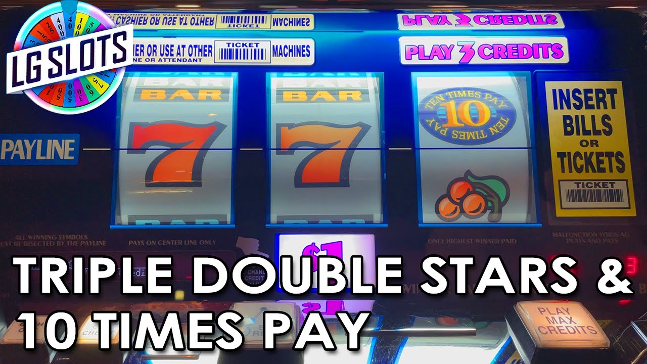 10 Times Pay & Triple Double Stars - High Limit - YouTube