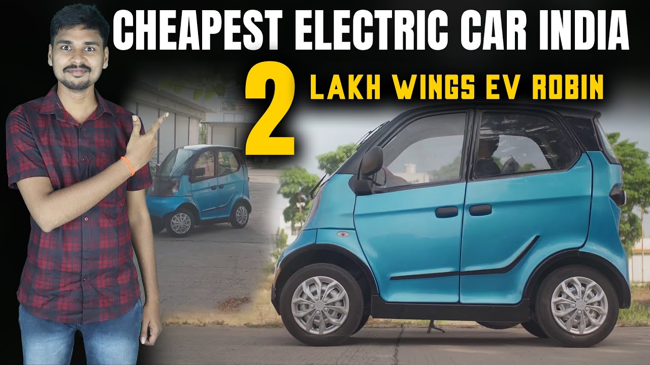 Cheapest Electric Car in India - Wings EV Robin Launch Update - EV Bro ...