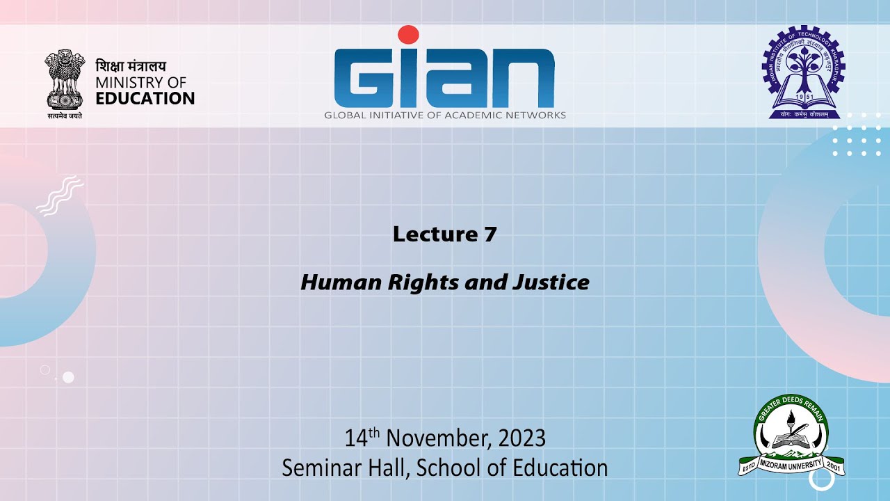 Lecture 8: Key concepts in and principles of Human Rights Education ...