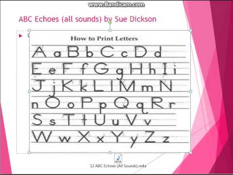 ABC Echoes (all sounds) by Sue Dickson - YouTube