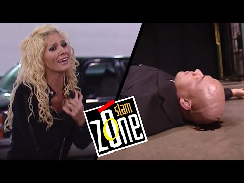 Big Show terrorizes Torrie Wilson & chokeslams Kurt Angle off the balcony | Smackdown 4/15/04