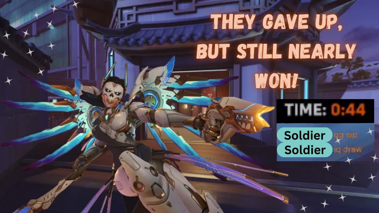 ITS NOT OVER, UNTIL ITS OVER. MERCY GAMEPLAY. OVERWATCH 2. - YouTube