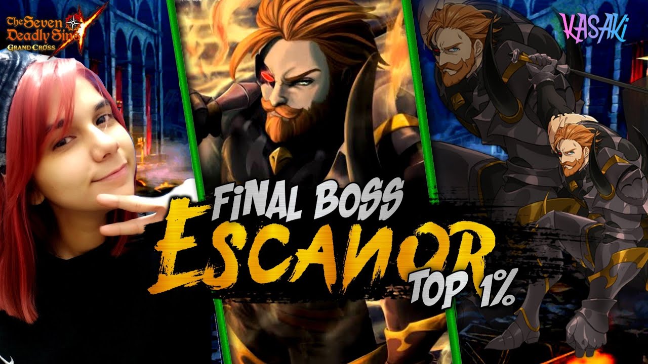 Final Boss ESCANOR Top 1% Increíble Necko 😱 The Seven Deadly Sins Grand ...