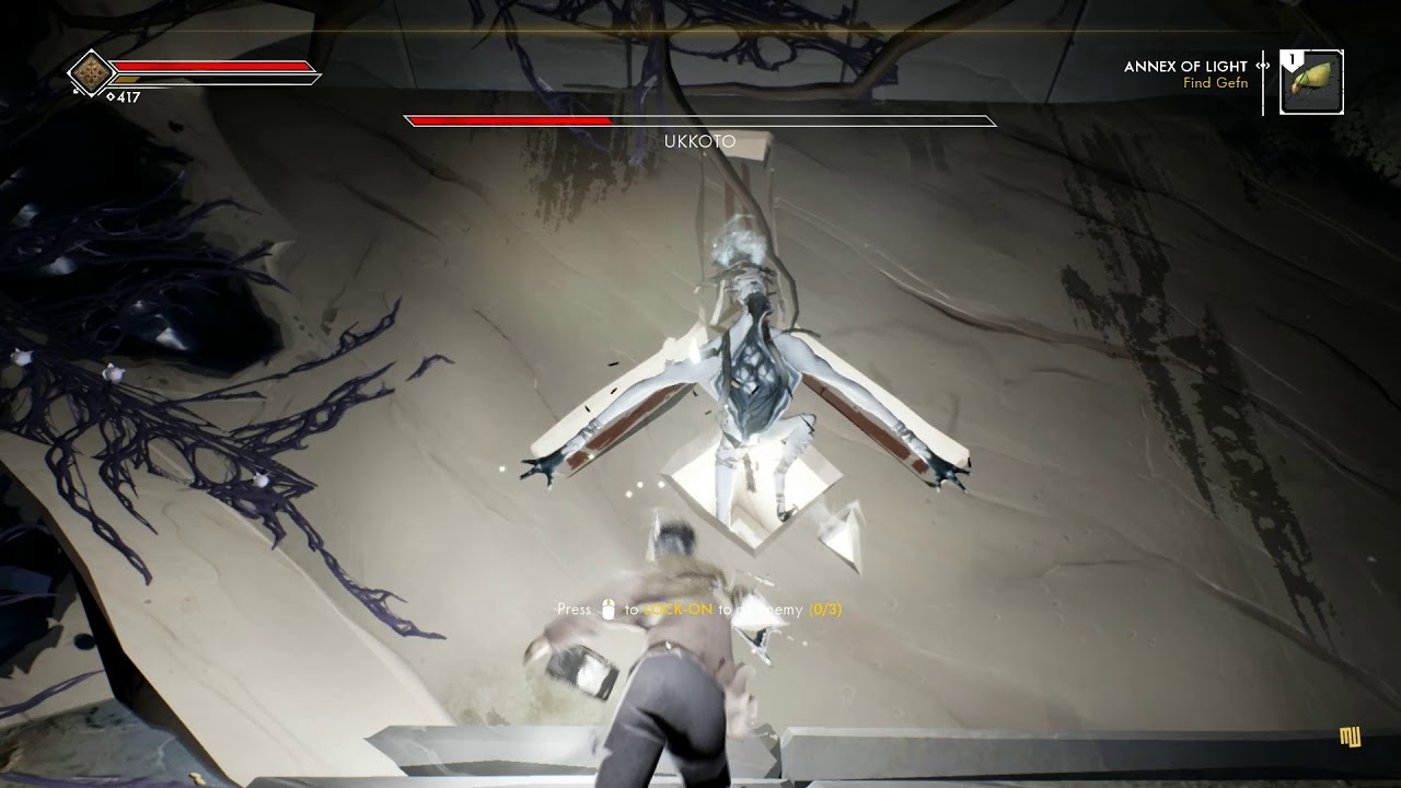 ASHEN - BOSS FIGHT UKKOTO - How to Tips And Tricks - YouTube