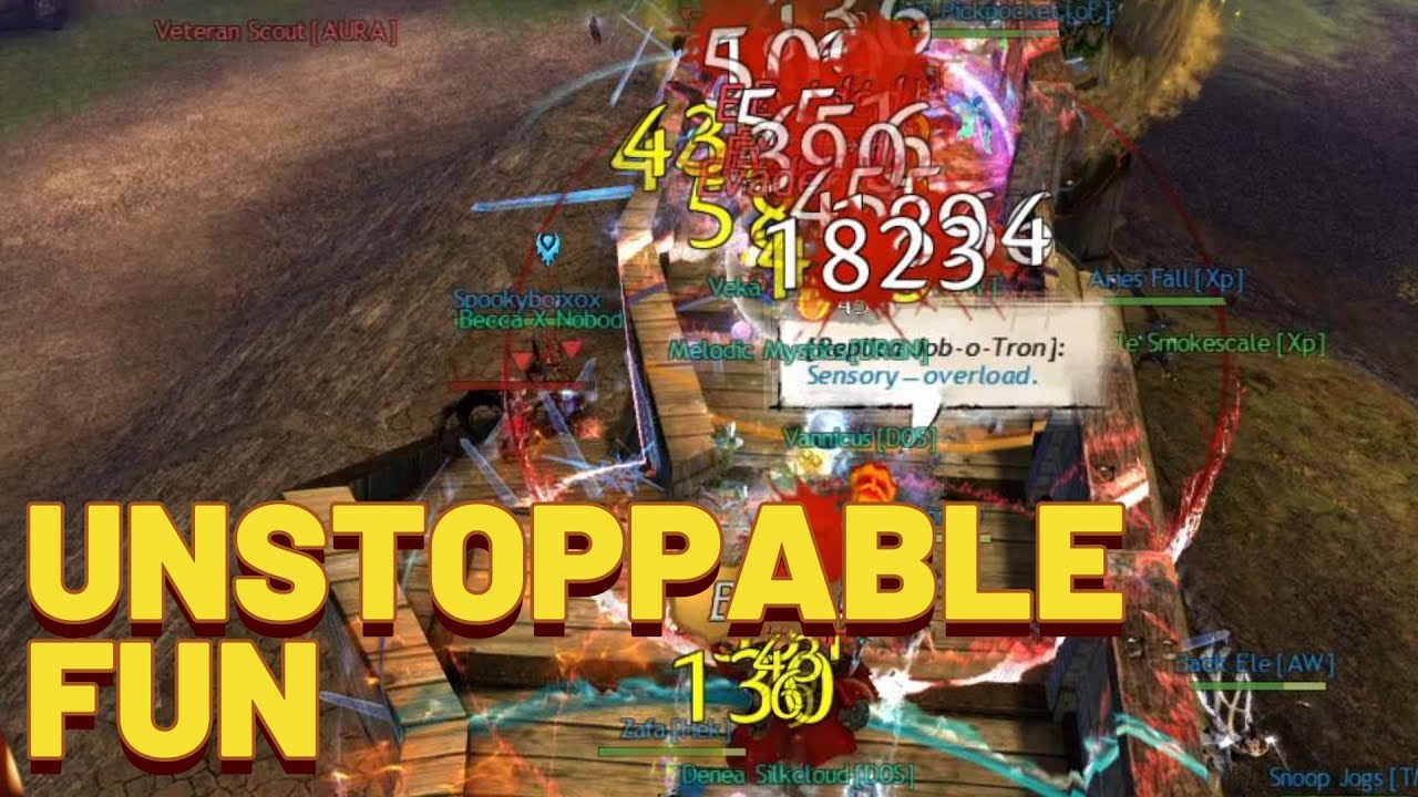 Dominating WvW Zergs with FB/Dragonhunter/Willbender Fury - Guild Wars 2 WvW - YouTube