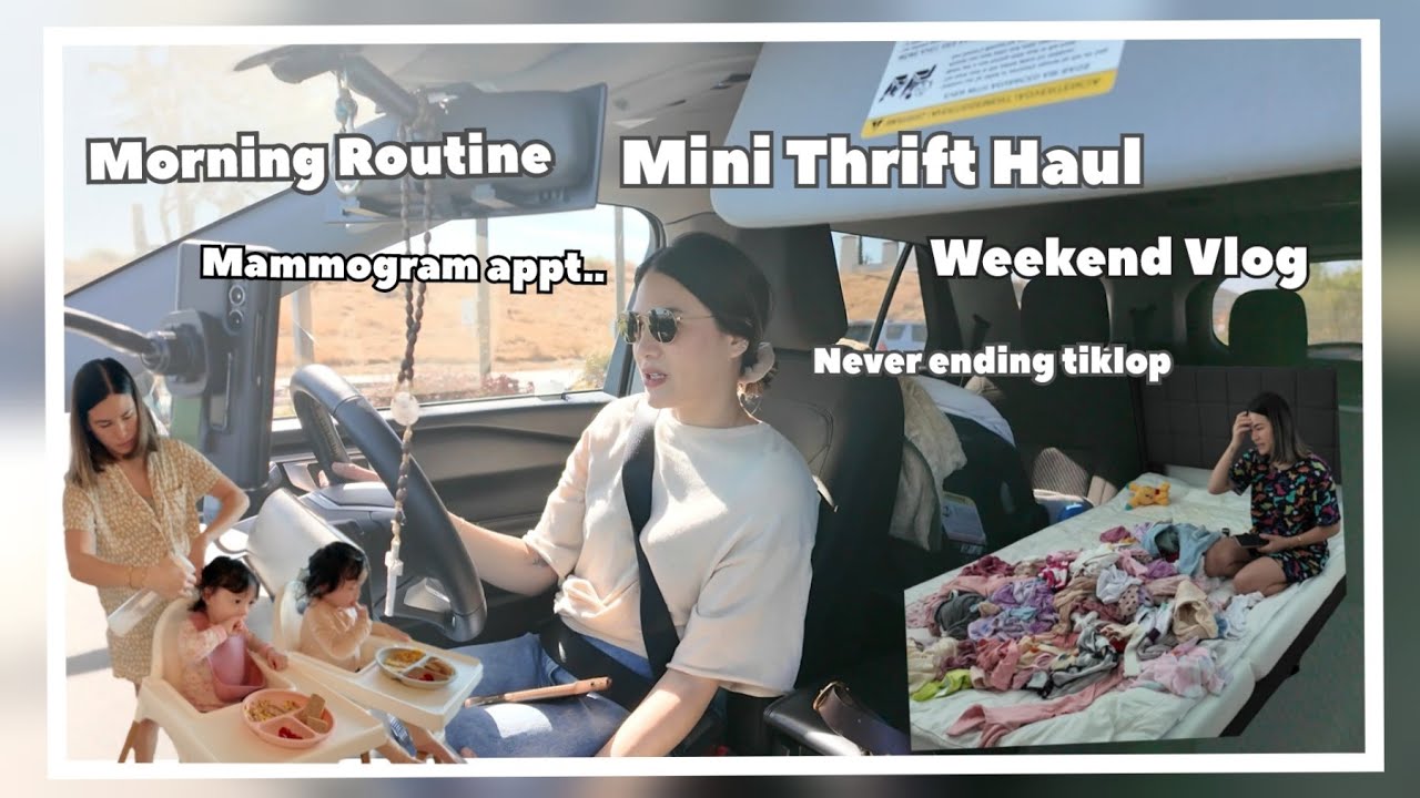 MORNING ROUTINE l LINIS EVERYDAY l TRIP TO THE THRIFT STORE AGAIN l ...