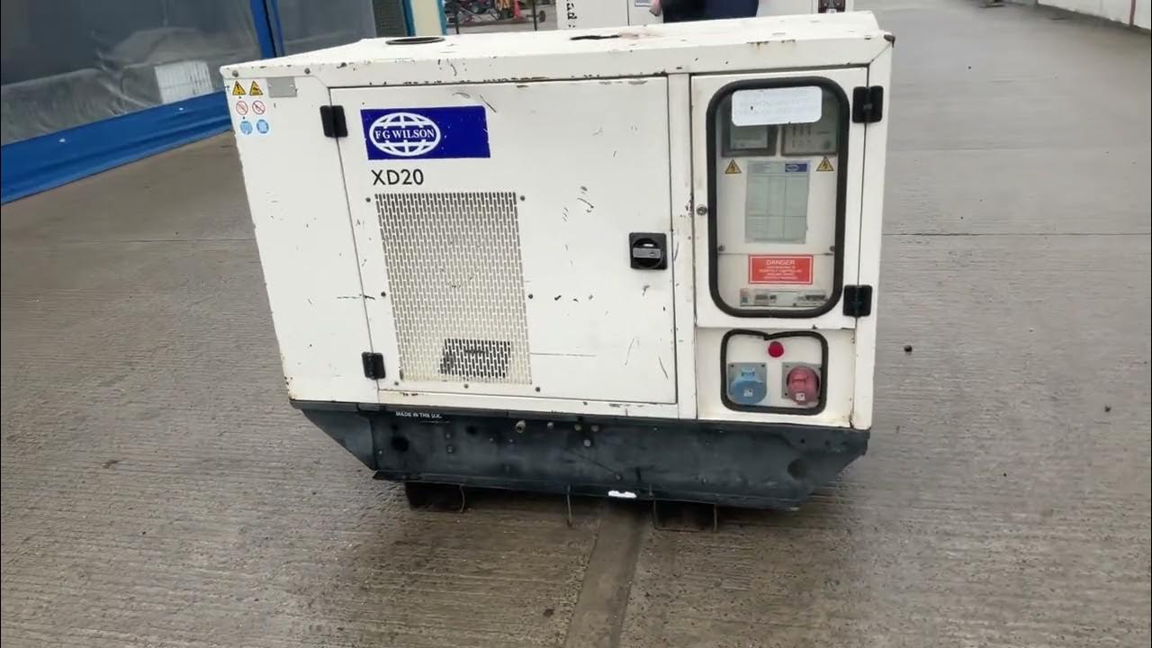 FG Wilson 20kva diesel generator - YouTube