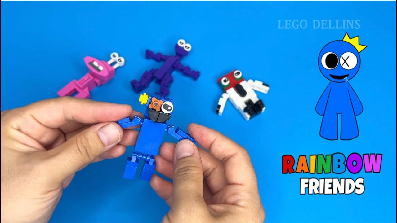 Let’s make rainbow friends LEGO 🌈 #rainbowfriends #lego # ...