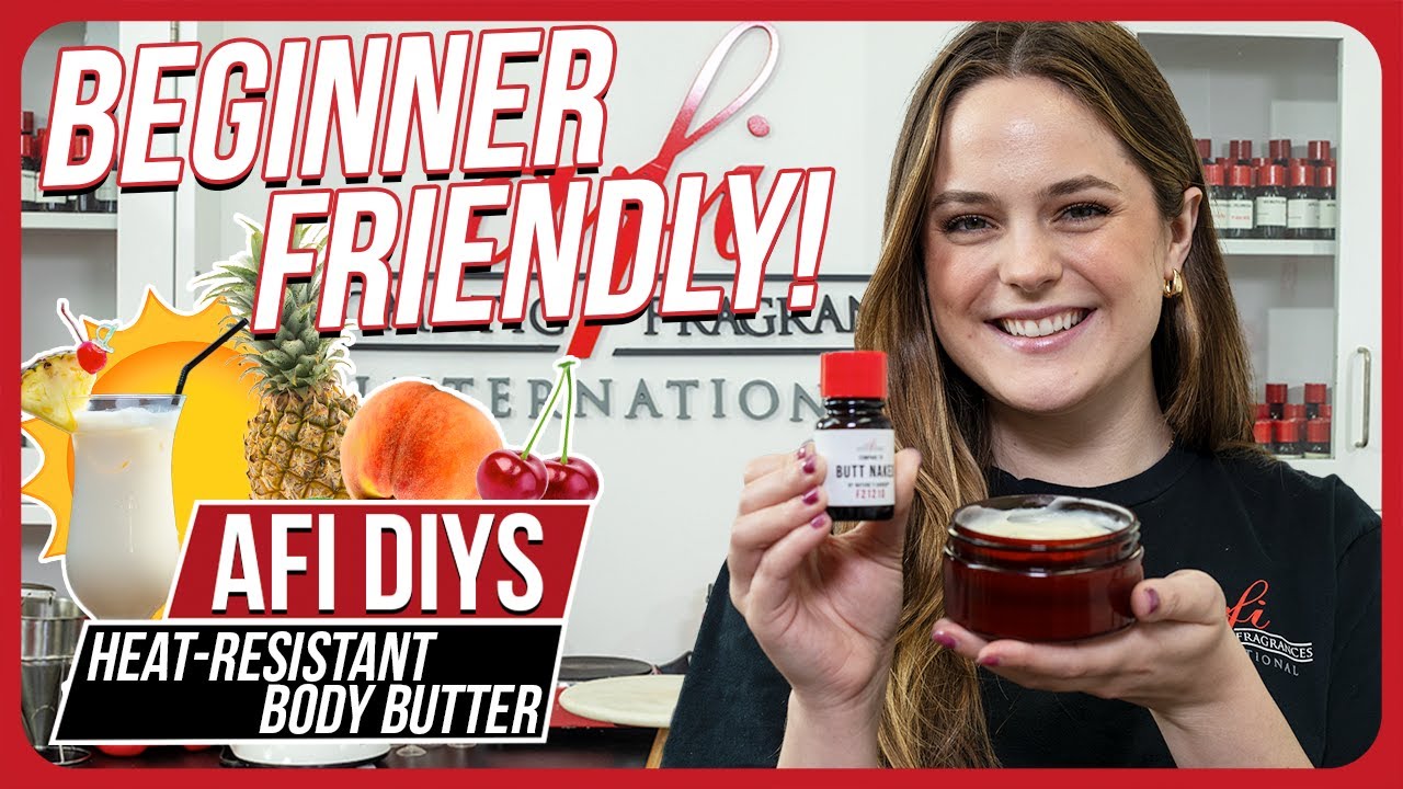 How to Make a Heat Resistant Body Butter - YouTube