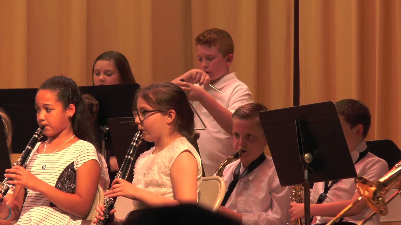 Aston Elementary Spring Band Concert 2018 - YouTube